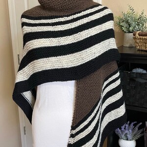 Hand Knitted Shawl, Outlander Shawl, Claire Shawl, Knitted Outlander ...