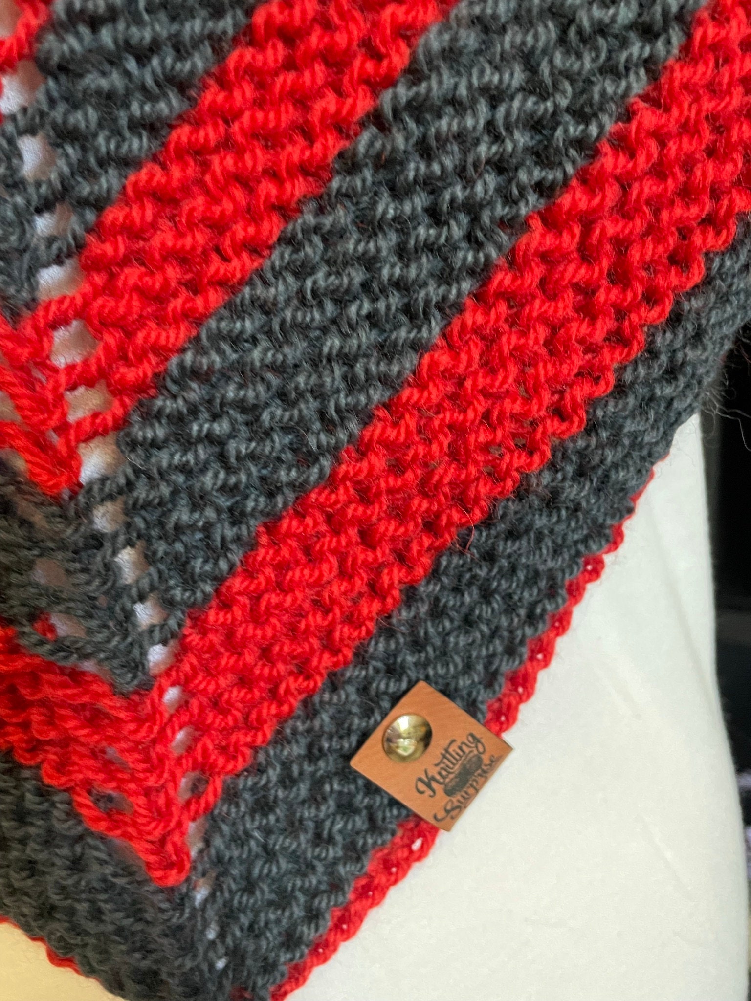 Hand Knitted Outlander Shawl, Claire Shawl, Knitted Outlander Inspired ...