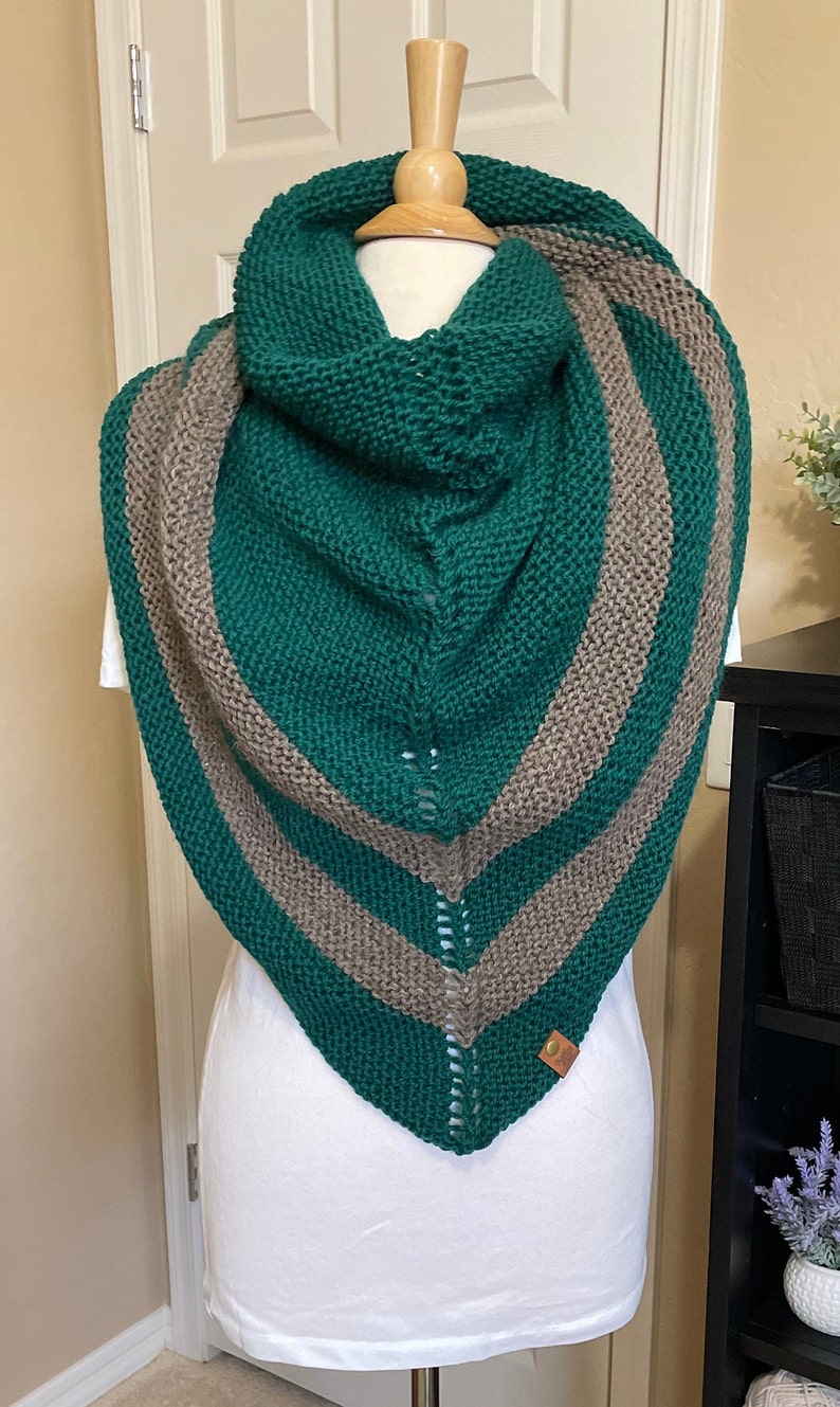 Hand Knitted Shawl, Outlander Shawl, Green Shawl, Knitted Outlander ...