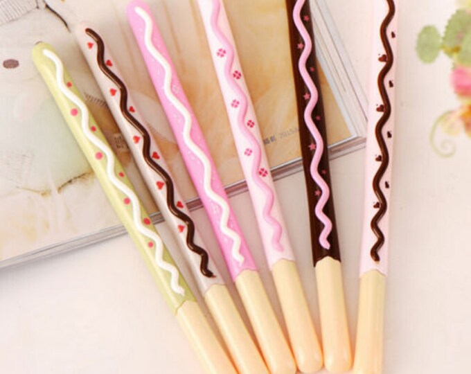 Chocolate Pocky Stick Pens - Pocky, Choco Stick, Matcha, Green Tea ...