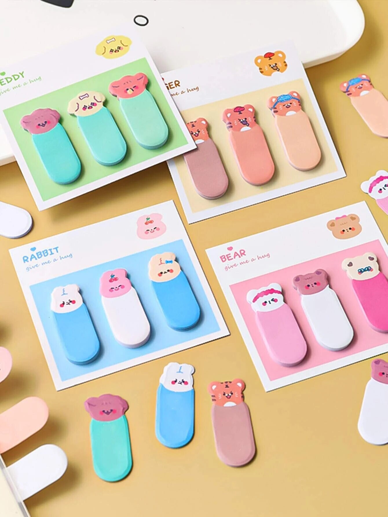 Cute Animal Sticky Notes 60 Total Sheets Sticky Tabs Index - Etsy