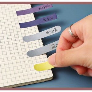 Gradient Sticky Notes 120 Total Tabs Colorful Sticky Tabs - Etsy