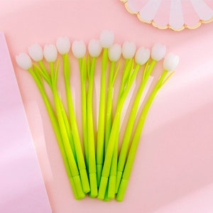 Color Changing Tulip Pens Black Ink, 0.38mm, Flower Pens, Floral Pens ...