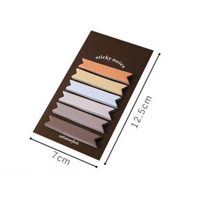 Gradient Sticky Notes 120 Total Tabs Colorful Sticky Tabs - Etsy