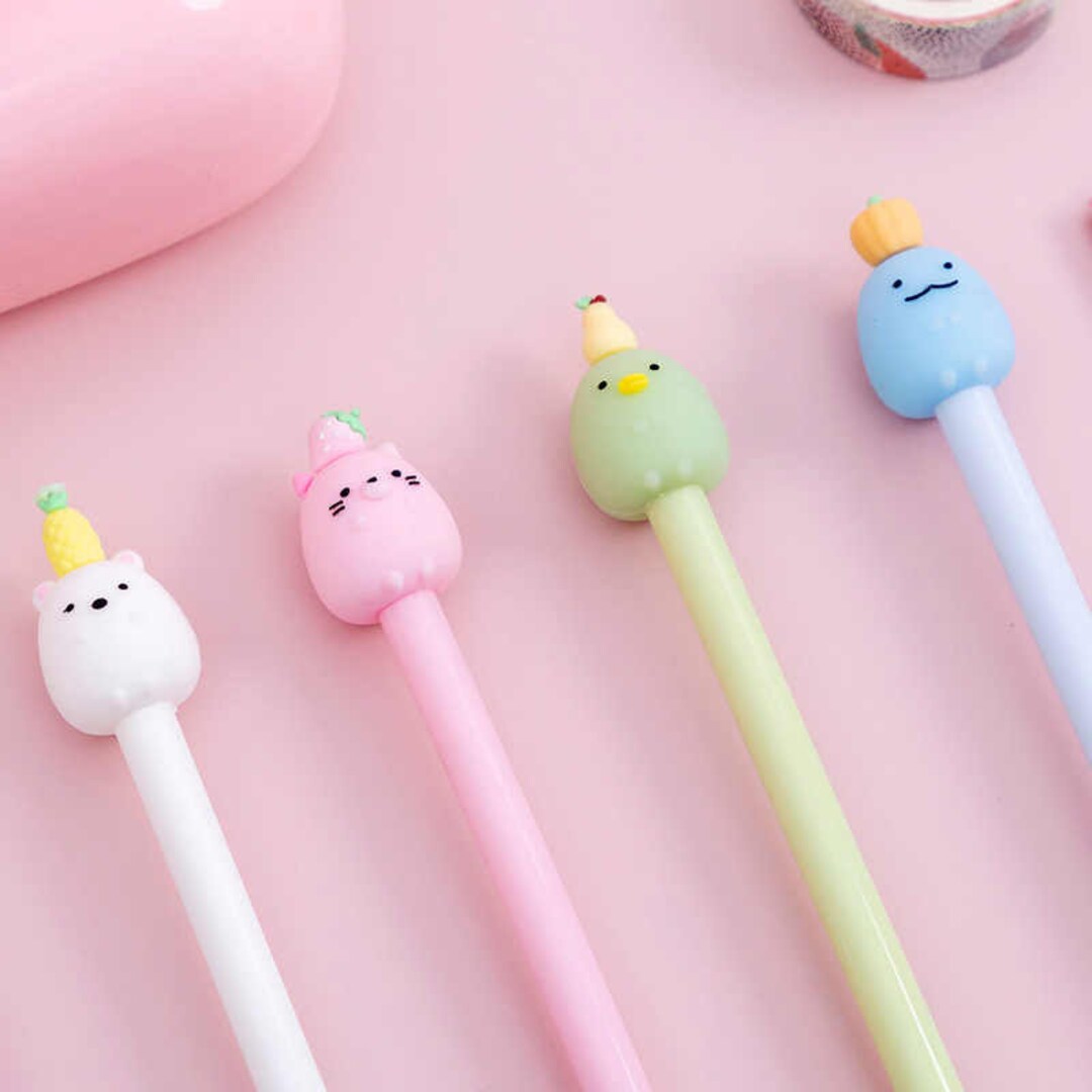 Sumikko Gurashi Pens San-x Stationery, Fruit Pens, Animals, Kawaii Pens ...