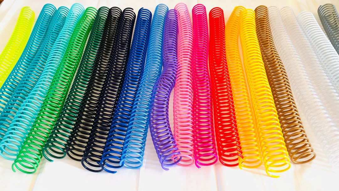 Coil Binding, READ DESCRIPTION, Spiral Binding Coil, Notebook Coil ...