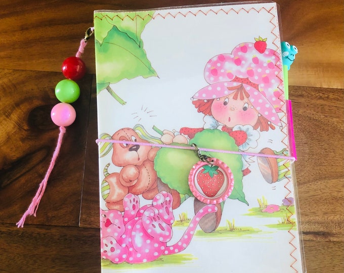 Strawberry Shortcake Traveler's Notebook, Strawberry Shortcake Journal ...