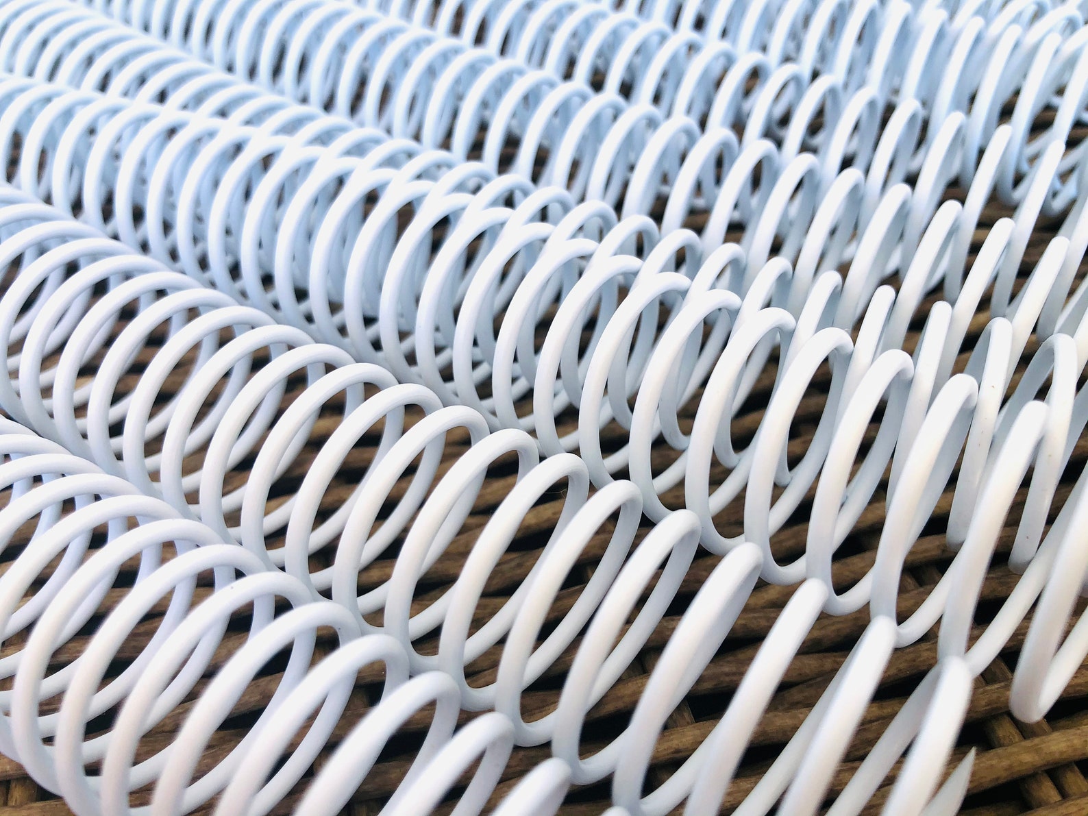 Spiral Coil Binding White Spiral Binding Coil 10 Included - Etsy
