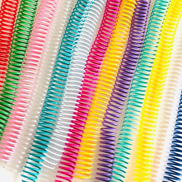 Plastic Coil Notebook - Etsy