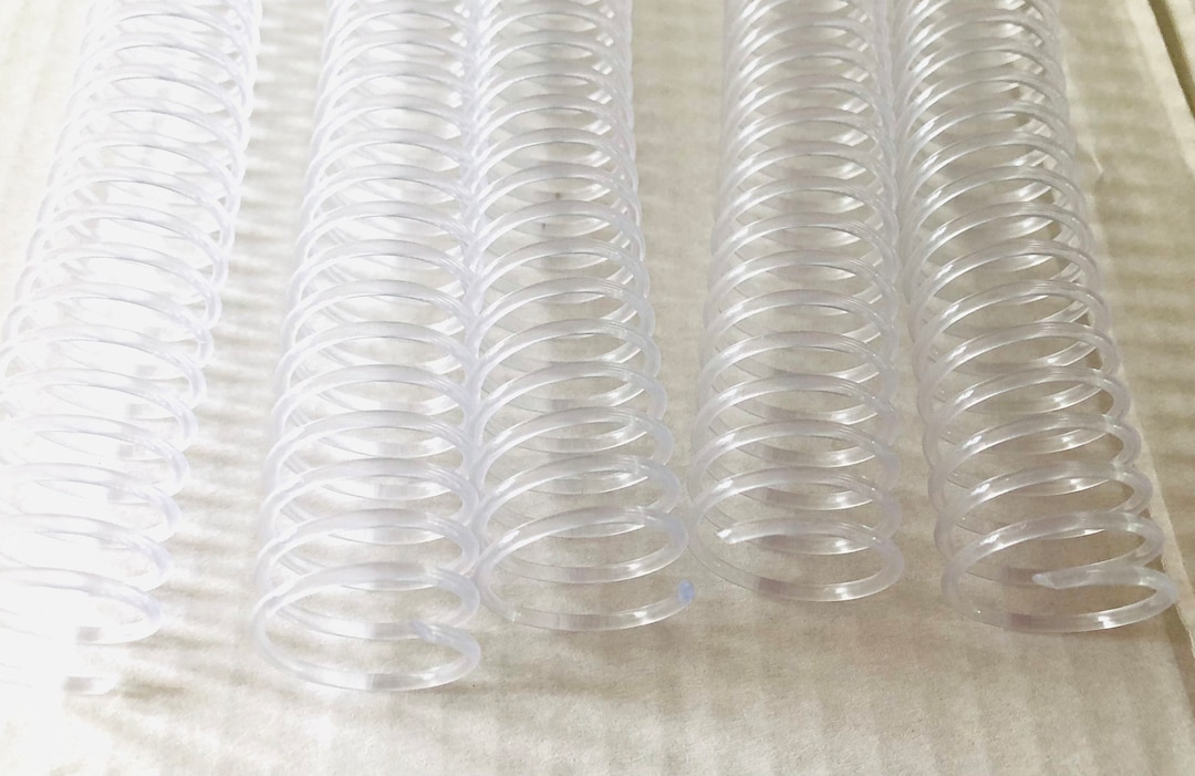 Coil Binding, 22mm Diameter Clear, 5 Included, Rocketbook Coil Binding ...