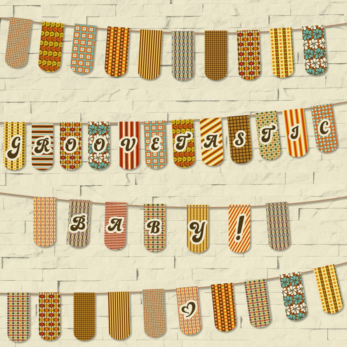 Seventies Party Banner, 1970s Party Decor, 70s Party Decoration, 1970s ...