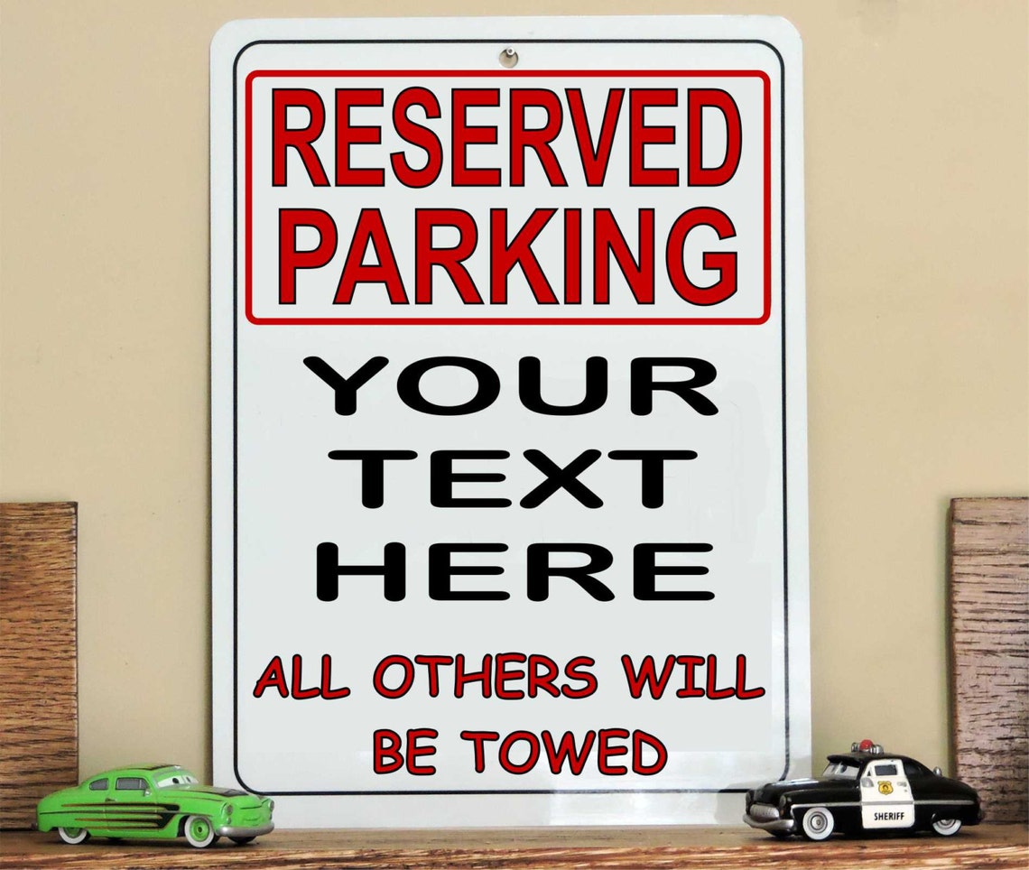 Custom Printed Your Text 8 x 10 Aluminum Sign | Etsy