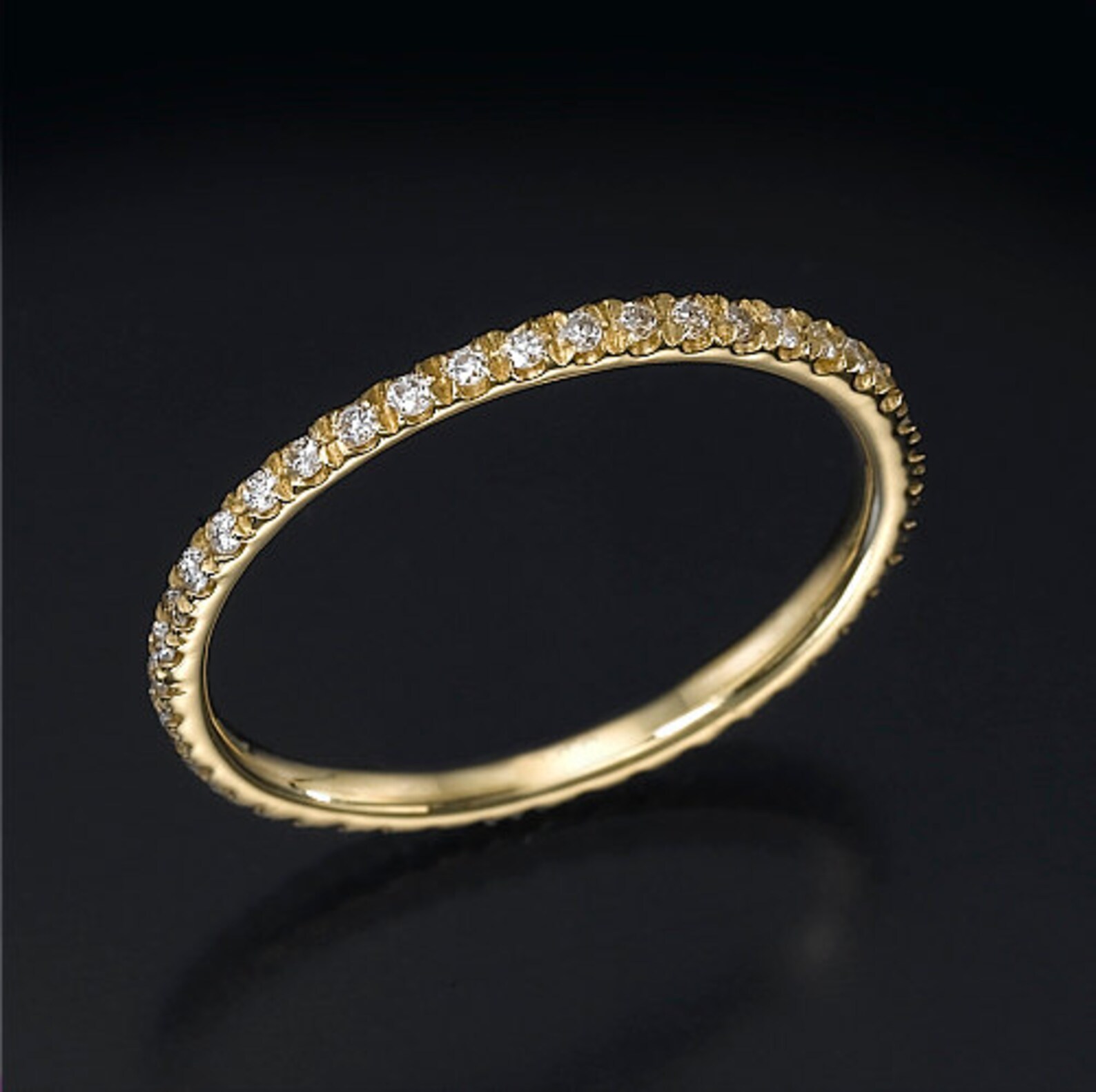 Diamond Eternity Band, Eternity Diamond Ring, Wedding Band, Full ...