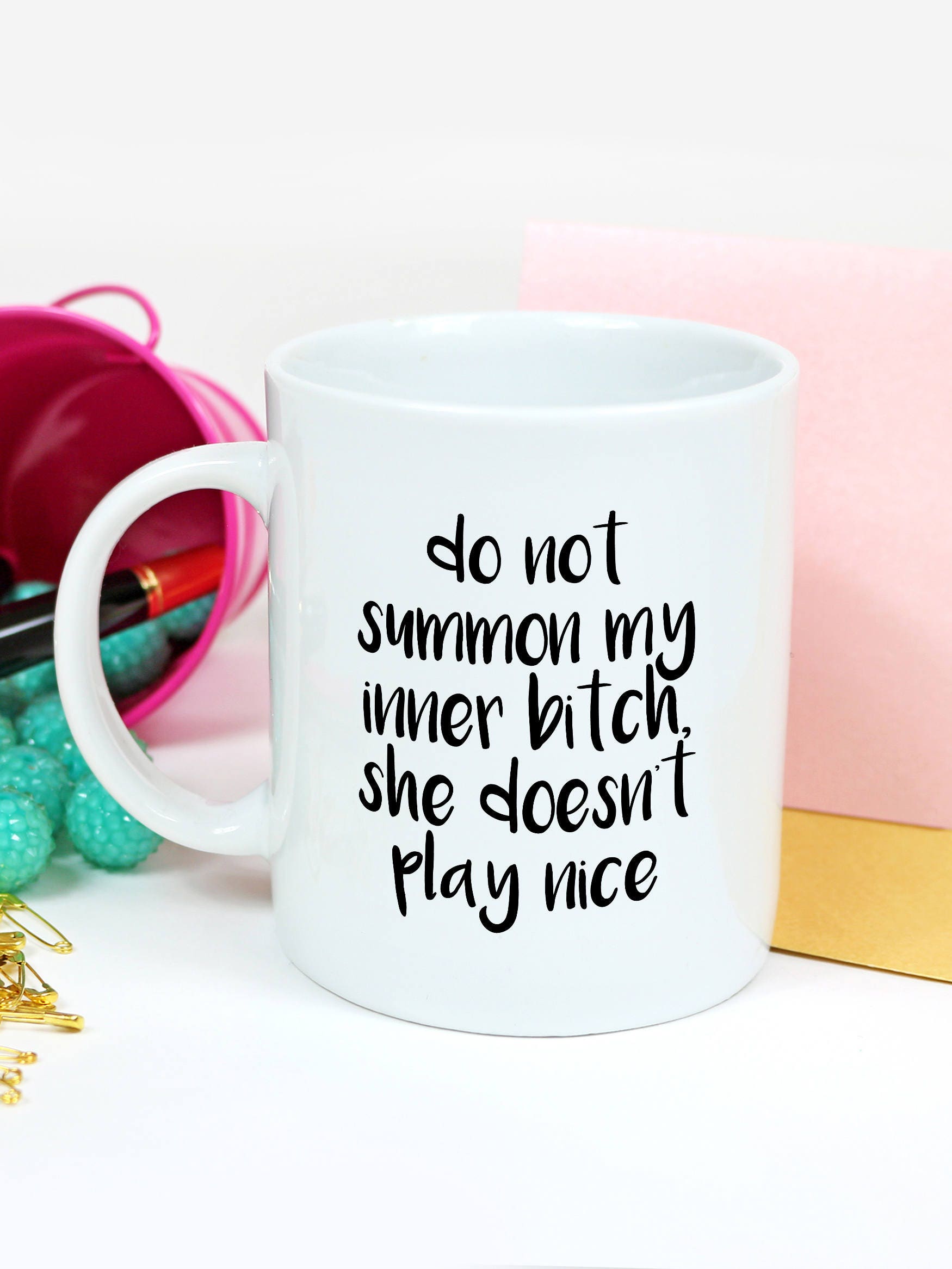 Swearing Mug Sarcastic Coffee Mug Funny Coffee Mugs Etsy