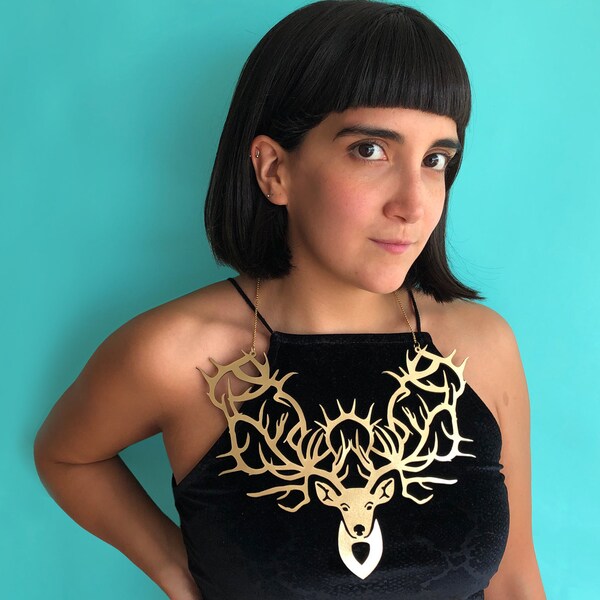 Oversized Necklace - Etsy