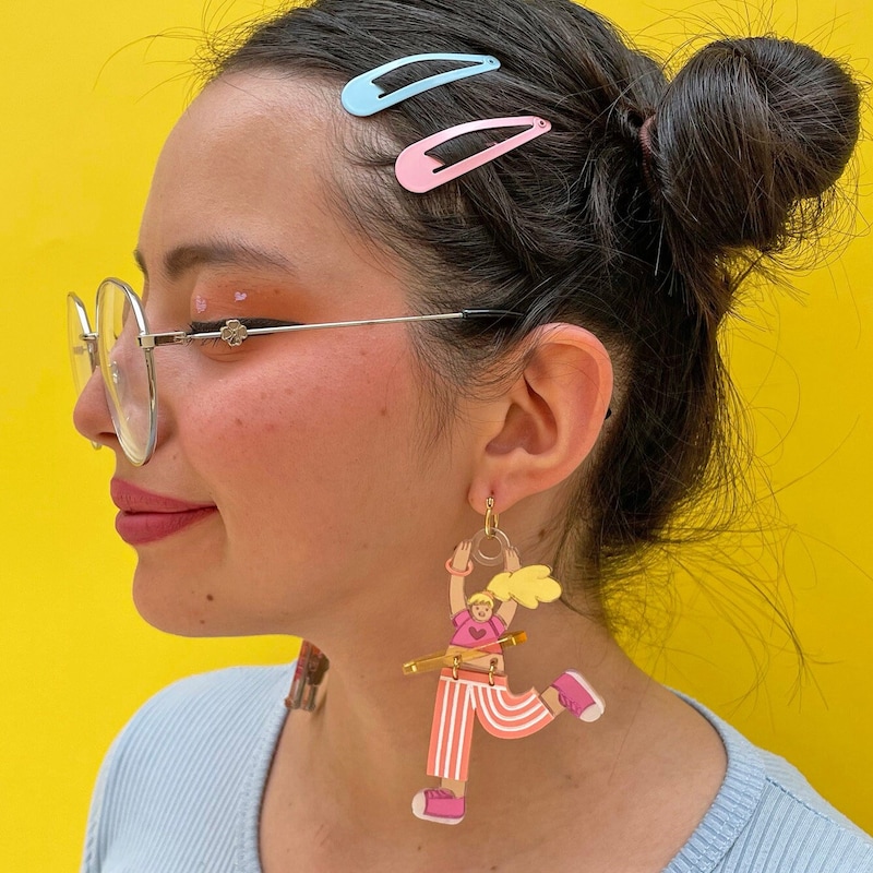 Funky Earrings - Etsy