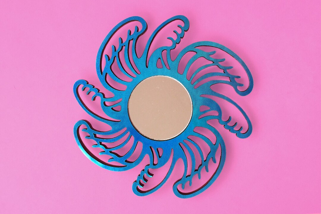 Waves Mirror, Hokusai Inspired Mirror, Home Decor Mirror, Living Room ...