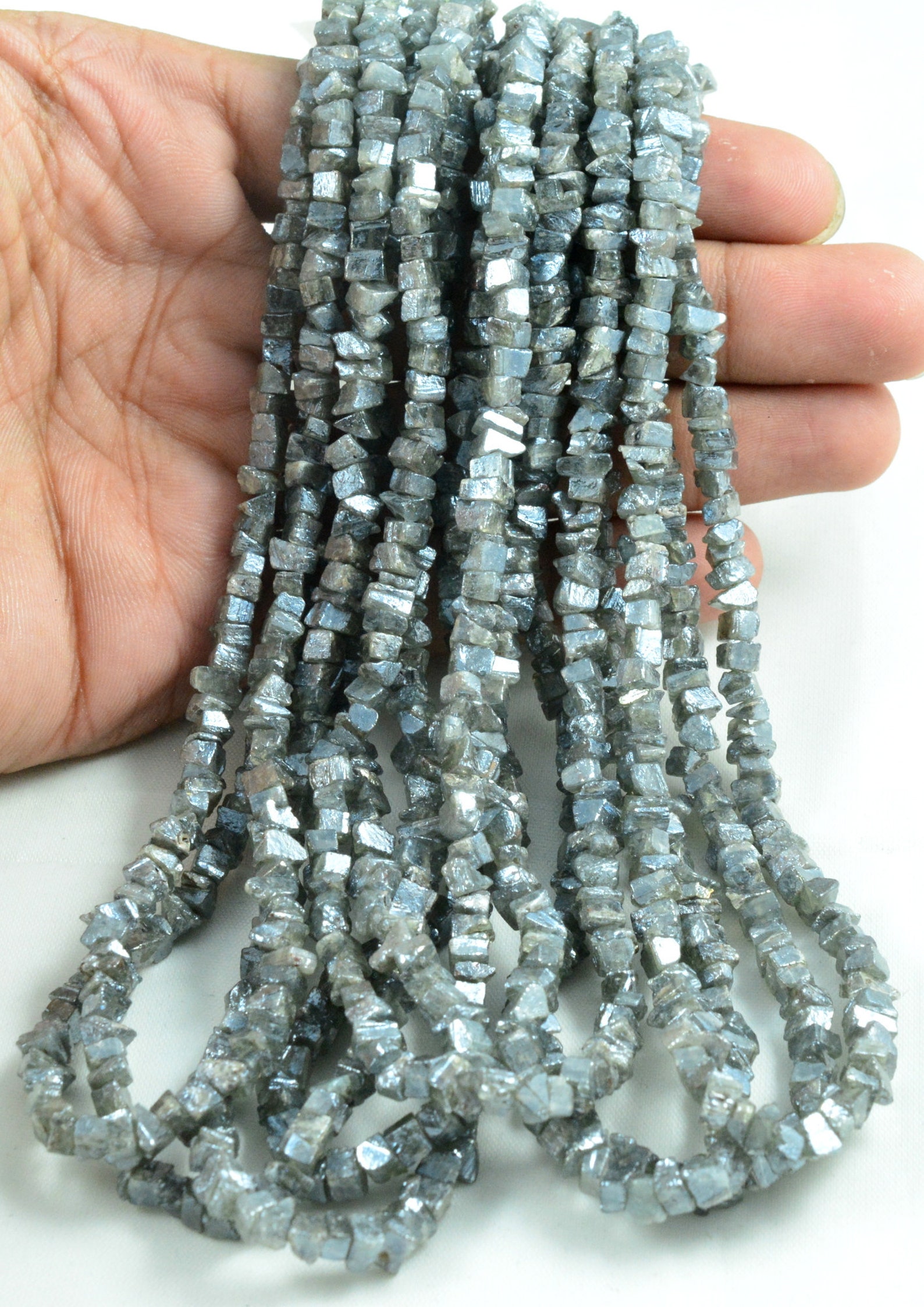 Outstanding Silverite Beads/AA Silverite Gemstone/Silverite | Etsy