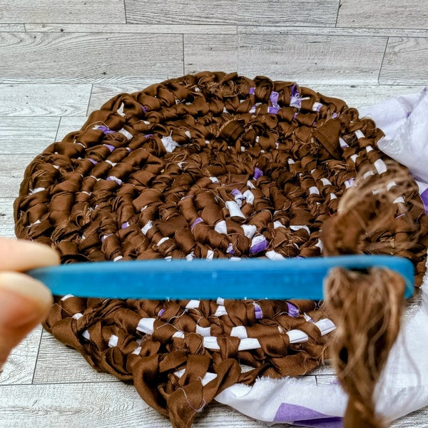 Toothbrush Rag Rug - Etsy
