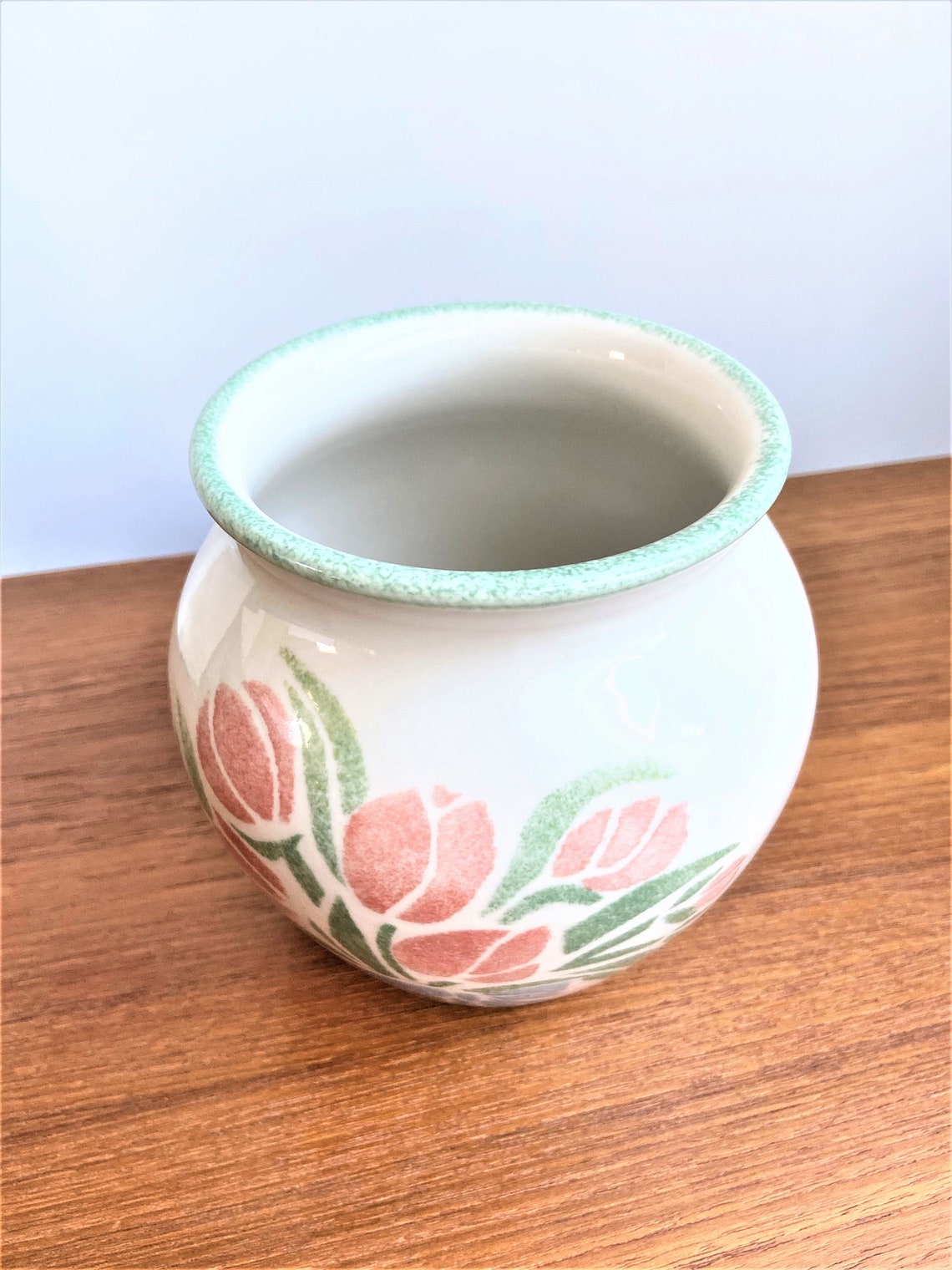 Finnish Vintage Pentik Finland Pottery ceramic BIG Flower pot | Etsy