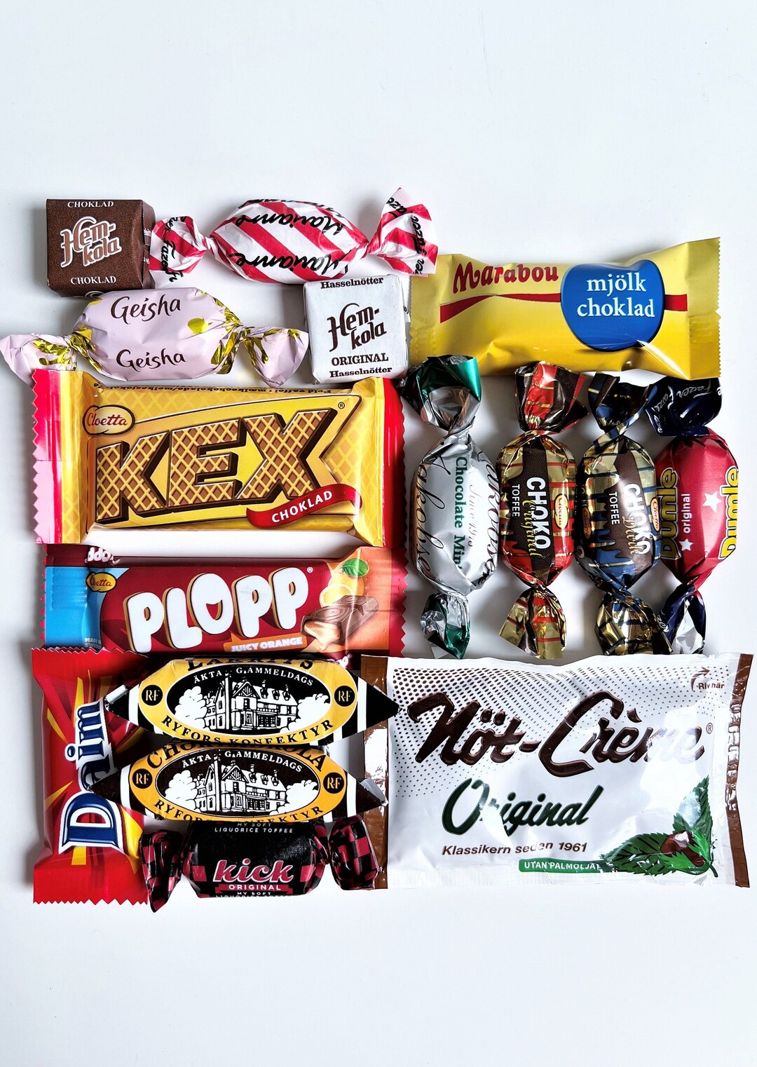 Swedish Sweet Fika Godis Candy Candies Chocolate Snack // Small Gift ...