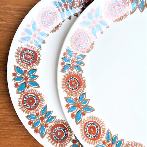 2 ASTRID Dinner Plates by Figgjo Flint Norway. 1970s Turi - Etsy