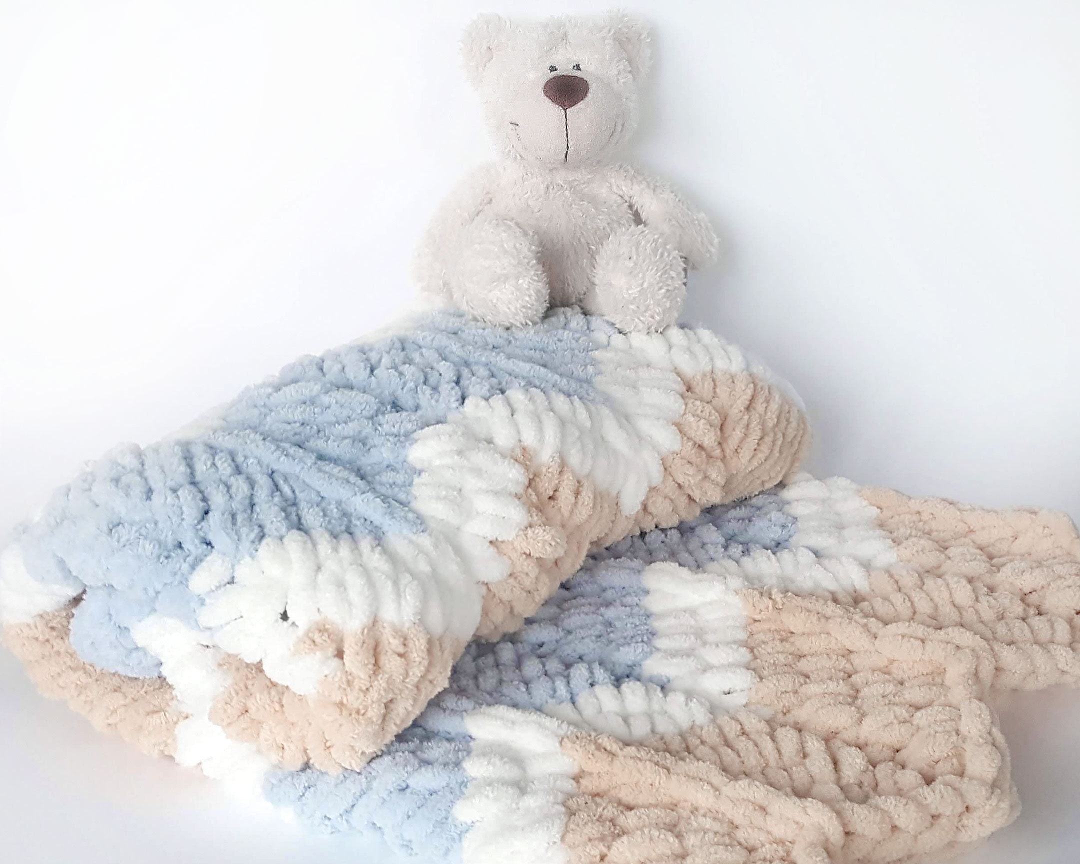 Puffy baby blanket baby shower gift newborn blanket boy | Etsy