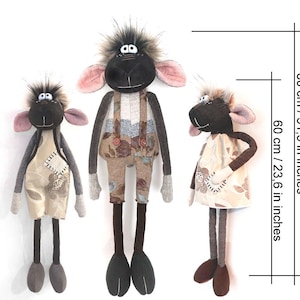 Handmade Toy Sheep, Handmade Sheep Doll, Toy for Kids, Gift for Kids ...