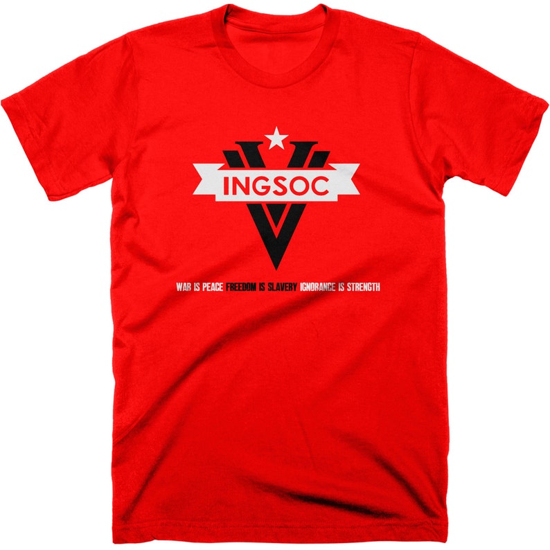 INGSOC T-shirt. Free Shipping. - Etsy