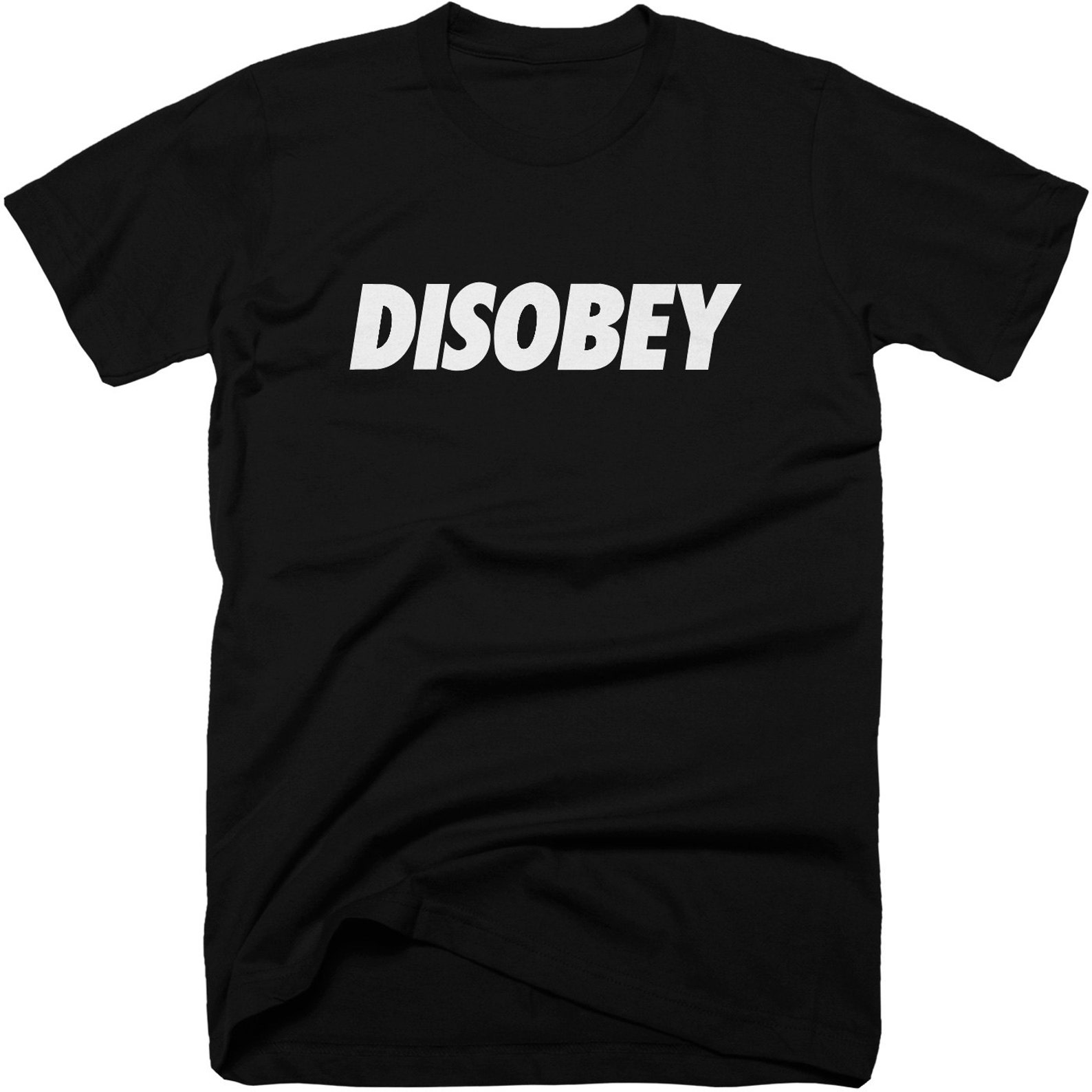 Disobey T-shirt. Free Shipping. - Etsy