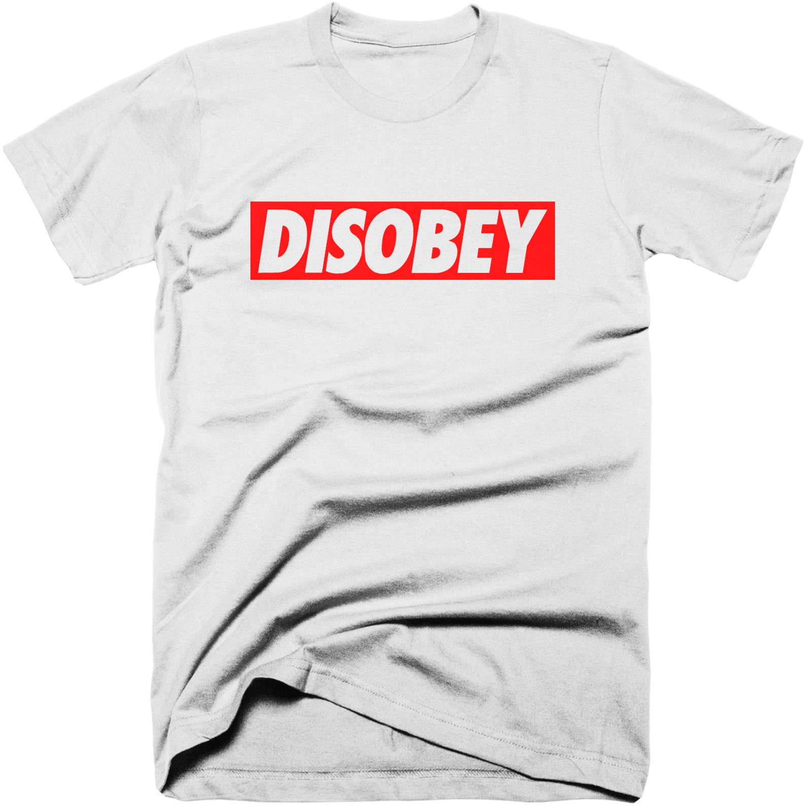 Disobey T-shirt. Free Shipping. - Etsy