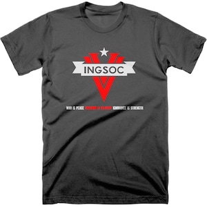 INGSOC T-shirt. Free Shipping. - Etsy