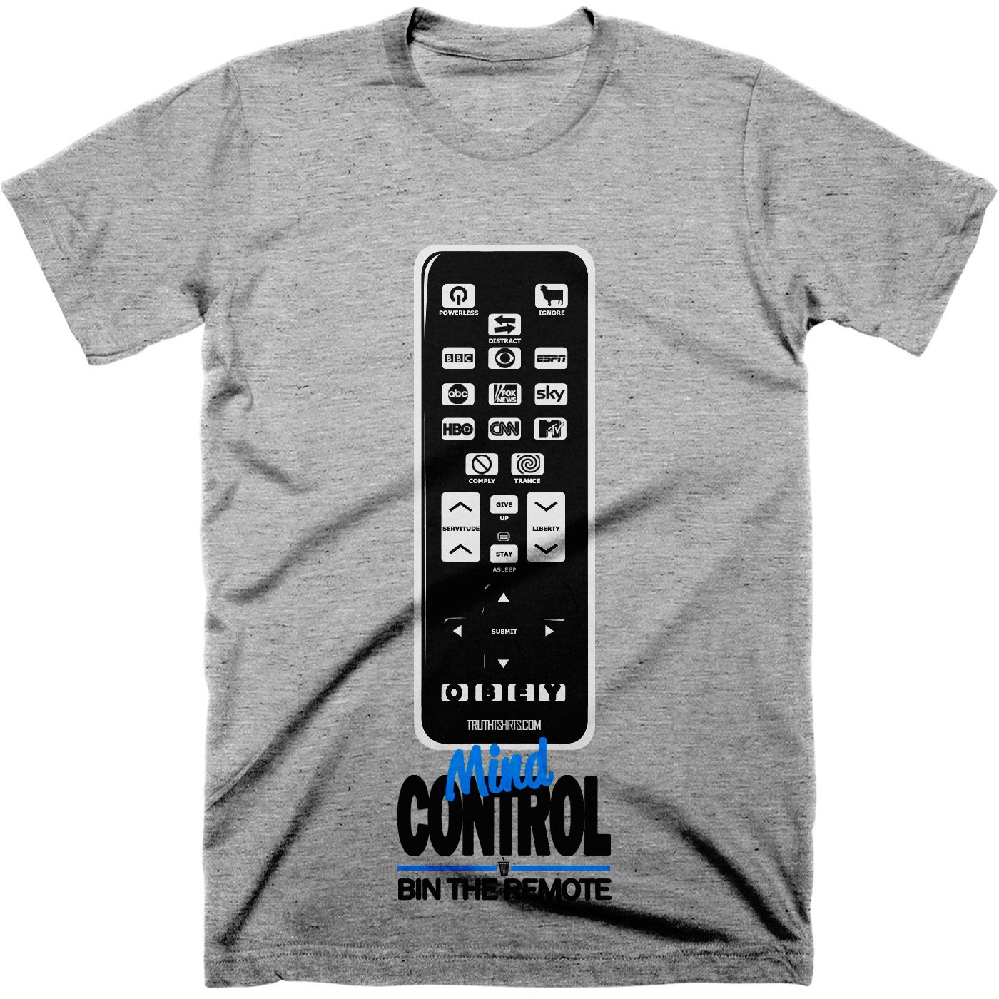 Mind Control T-shirt. Free Shipping. - Etsy