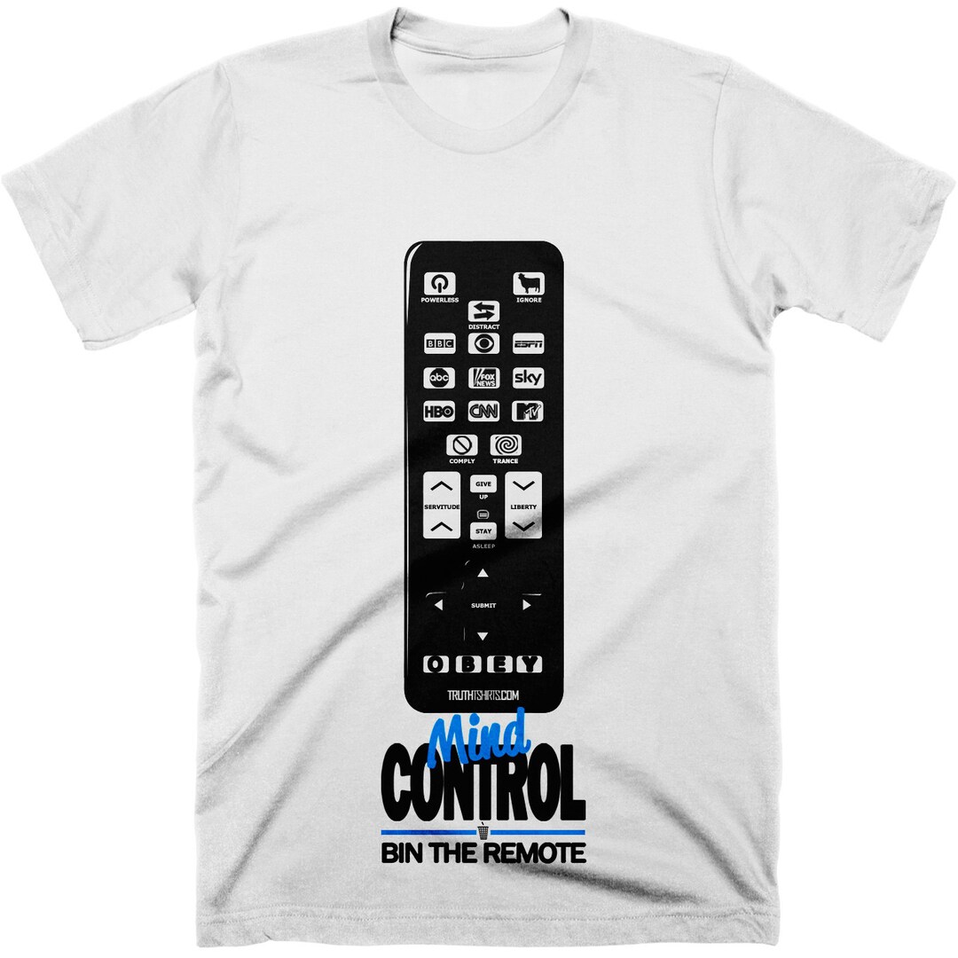 Mind Control T-shirt. Free Shipping. - Etsy