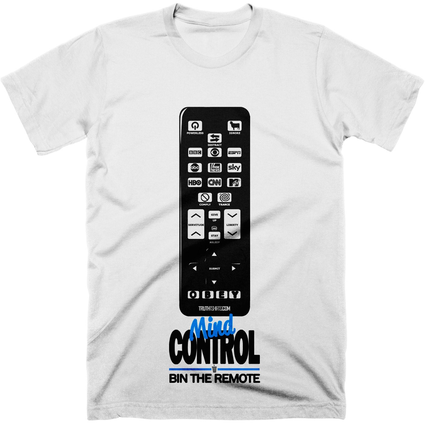 Mind Control T-shirt. Free Shipping. - Etsy