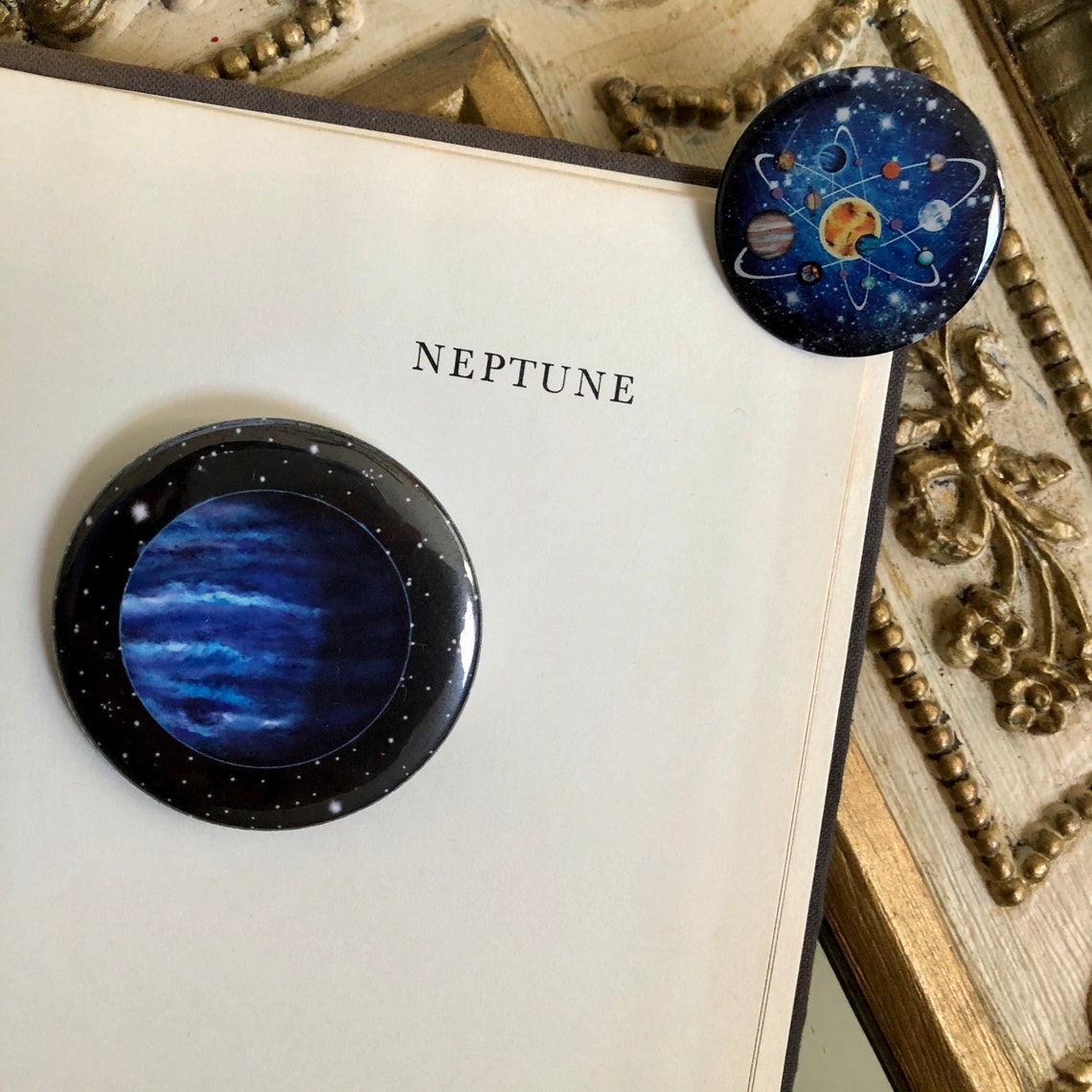 Planet Orbit Epoxy Pin Eco Friendly Novelty nasa Gift for Him Orbit ...