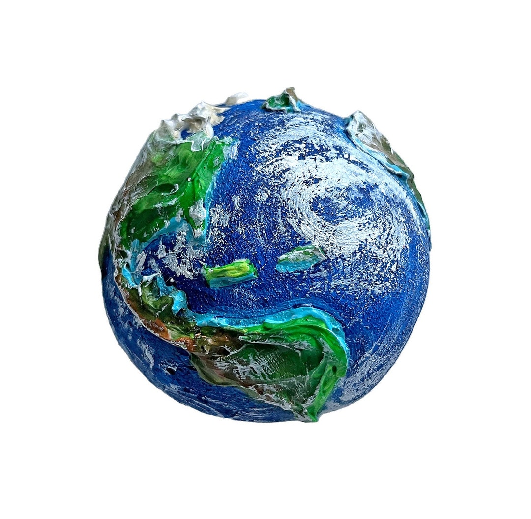 Planet Earth Magnet -3D Eco Friendly Novelty- Environmental- Gaia ...