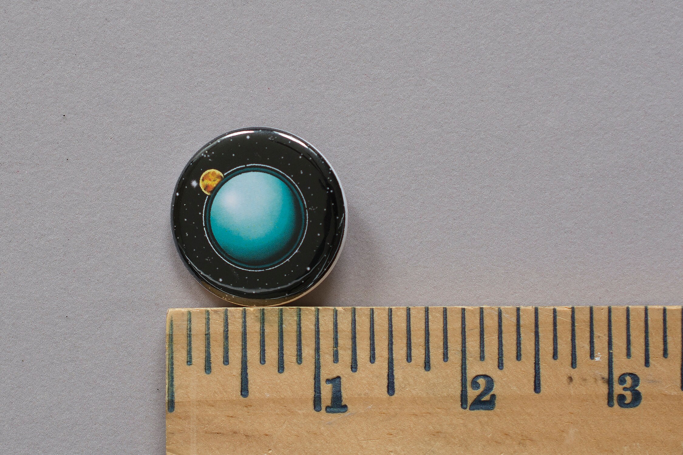 Uranus Badge Pin Eco Friendly Novelty-nasa Gift for Him-space Pin Back ...