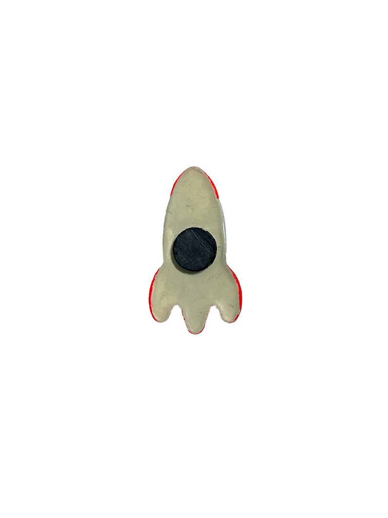 Rocket Ship Magnet -3D Eco Friendly Novelty- Environmental- Nasa Lover ...