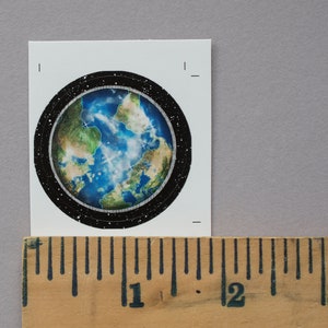 Environmental Planet Earth Illustration Sticker - Eco Friendly Novelty ...