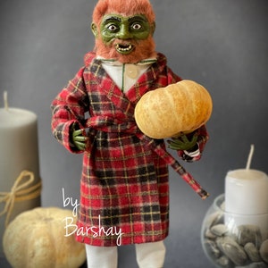 Munsters Woof Woof Doll. Werewolf Doll Toy Figurine. Eddie Monster Doll ...