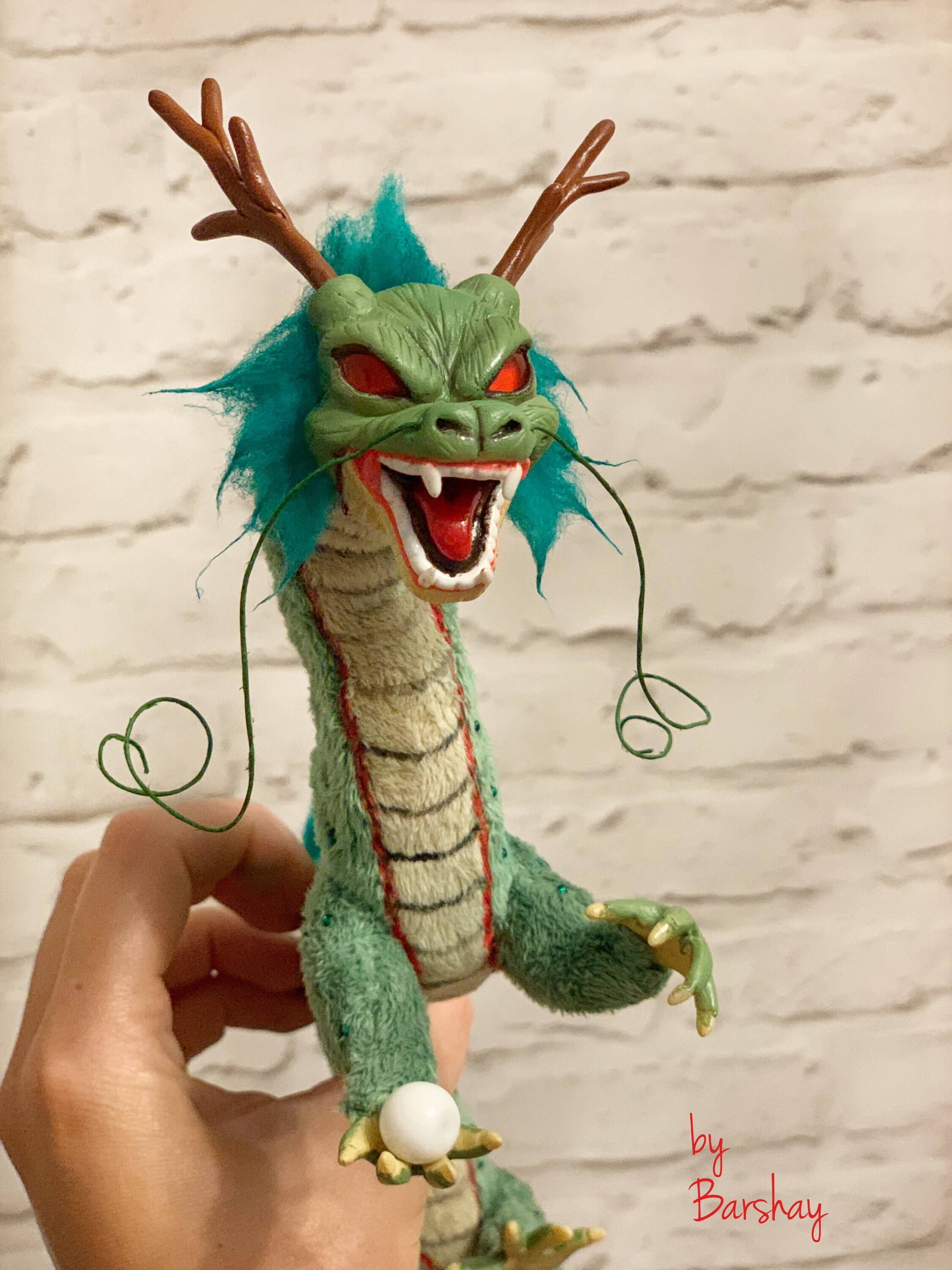 Art Dolls Chinese luck dragon spirit dragon Dragon ball Shenron manga ...