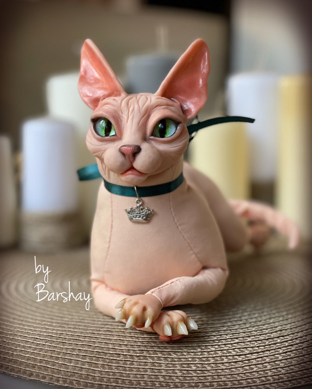 Sphinx Cat Doll. Hairless Sphynx Cat Toy. Hairless Cat. Cat Figurine. Cute Pet Kitten Doll. Realistic Cat Animal. Cute Art Creature Etsy UK