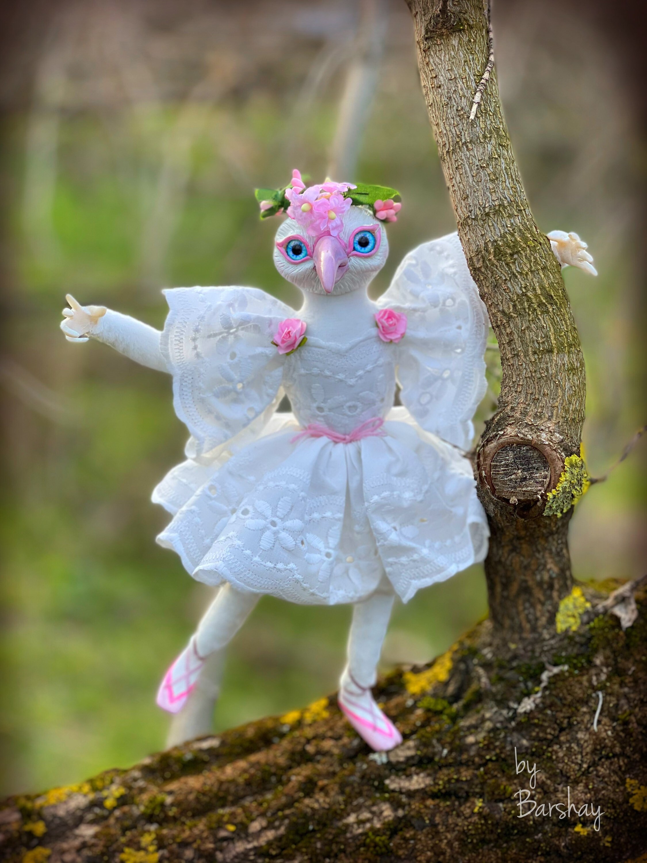 Colibrina Doll. Ballerina Doll Hummingbird Colibri Toy. Plush - Etsy
