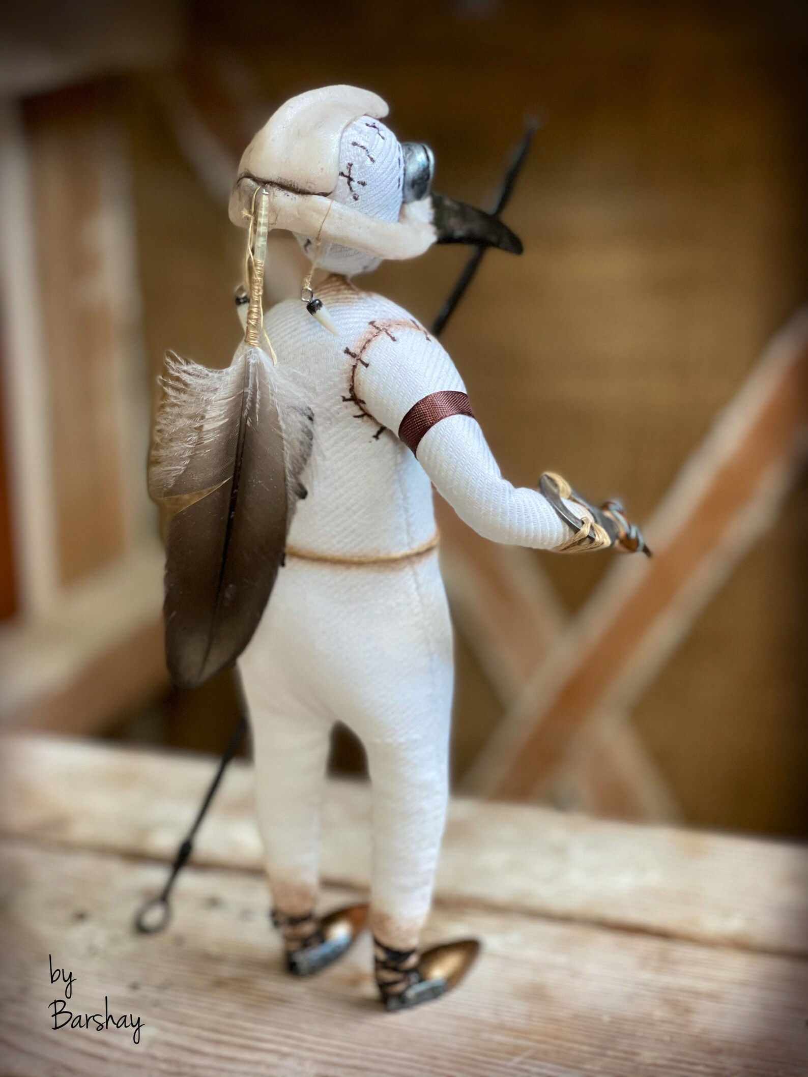 Seven Doll From Nine Movie. Cute Creature. Stitchpunk 9 Doll. | Etsy