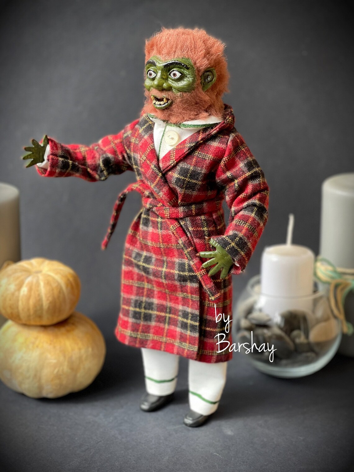 Munsters Woof Woof Doll. Werewolf Doll Toy Figurine. Eddie - Etsy