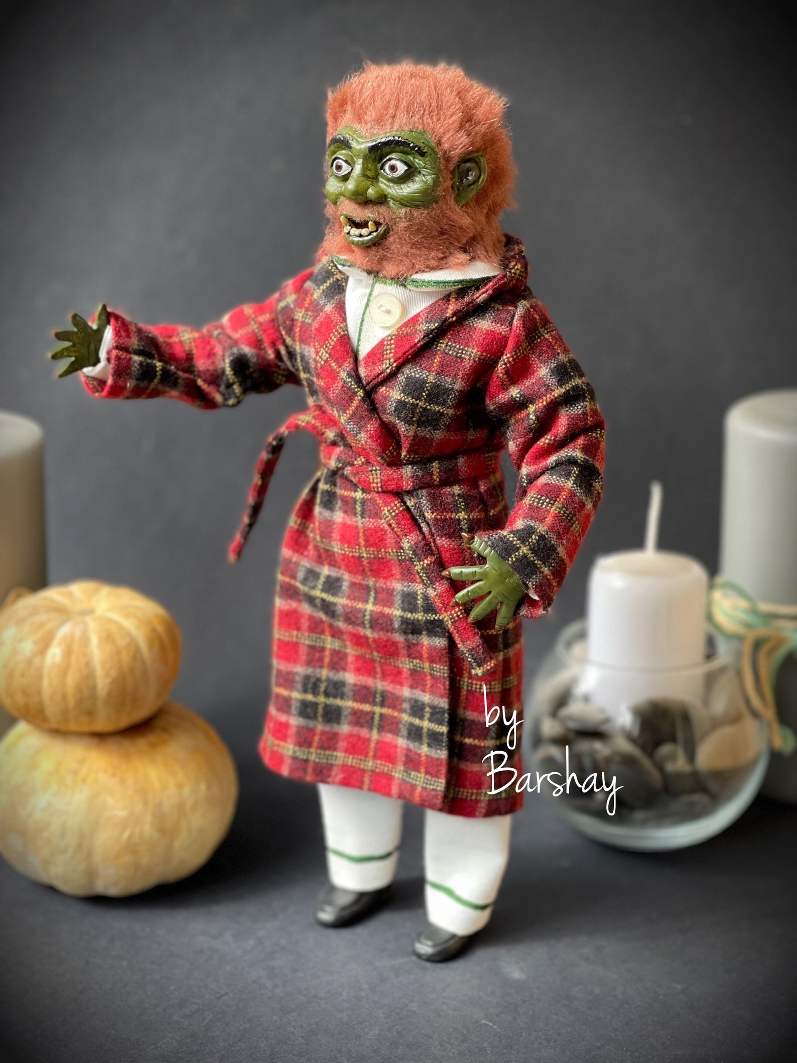 Munsters Woof Woof Doll. Werewolf Doll Toy Figurine. Eddie - Etsy
