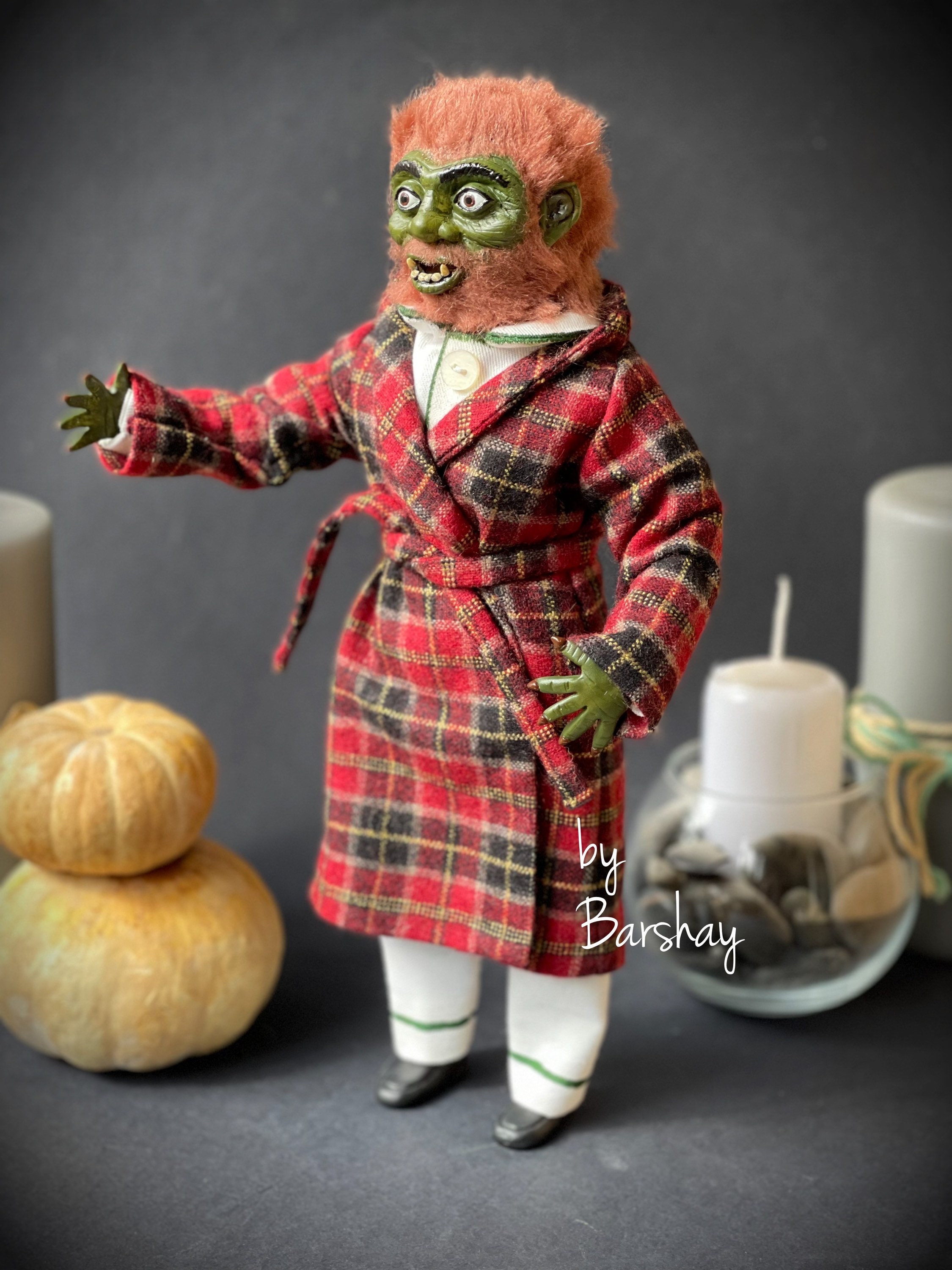 Munsters Woof Woof Doll. Werewolf Doll Toy Figurine. Eddie - Etsy UK