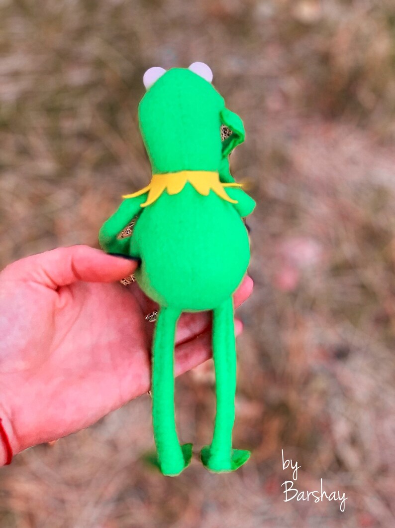 Kermit the Frog from Muppet show Sesame street. Cute creature. | Etsy