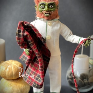 Munsters Woof Woof Doll. Werewolf Doll Toy Figurine. Eddie Monster Doll ...